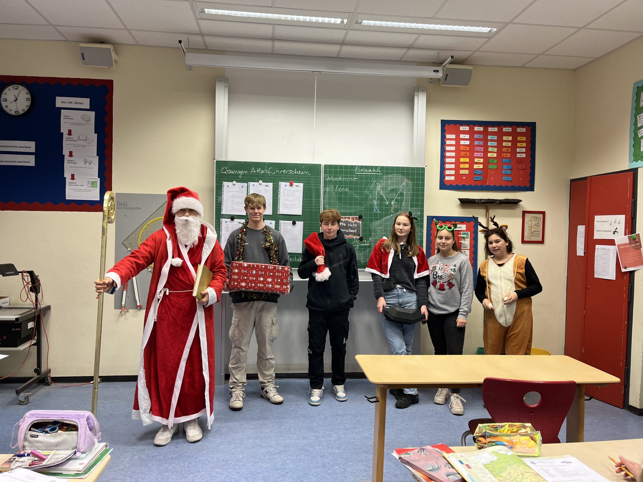 Nikolausaktion der SV – Lothar – Kahn – Schule